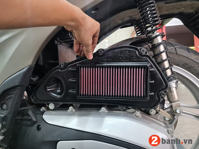 Tư vấn các loại lọc gió độ giúp tăng tốc cho xe SH160i