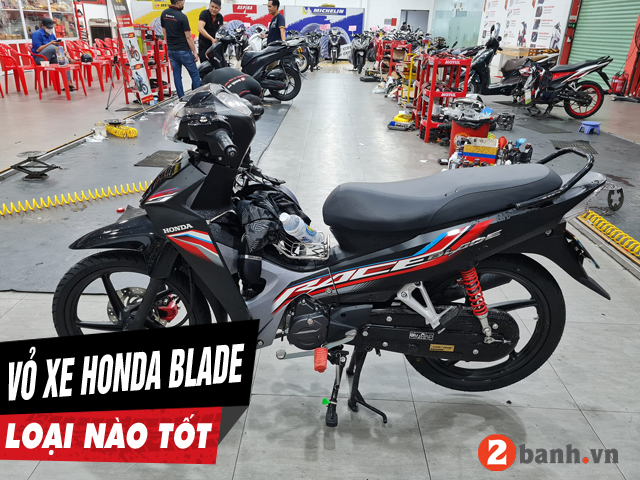Tư vấn các loại vỏ xe tốt nhất cho Honda Blade 110