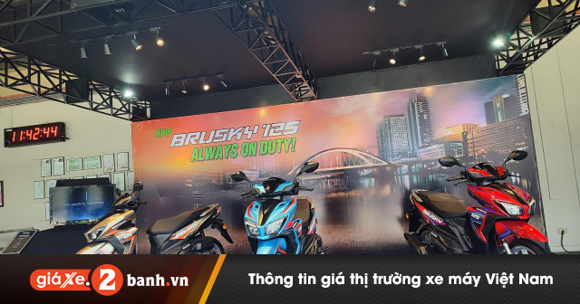 Kawasaki Brusky 125 2024: Giá lăn bánh, thông số, phiên bản, màu mới