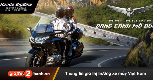 Giá xe Gold Wing 2026 mới nhất tại đại lý Việt Nam