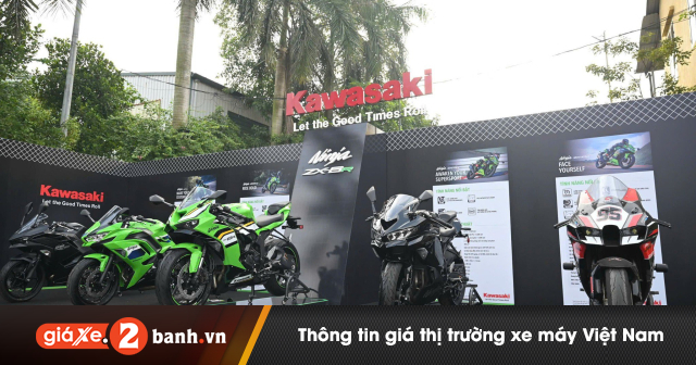 Giá xe Ninja ZX-6R 2026 mới nhất tại đại lý Việt Nam