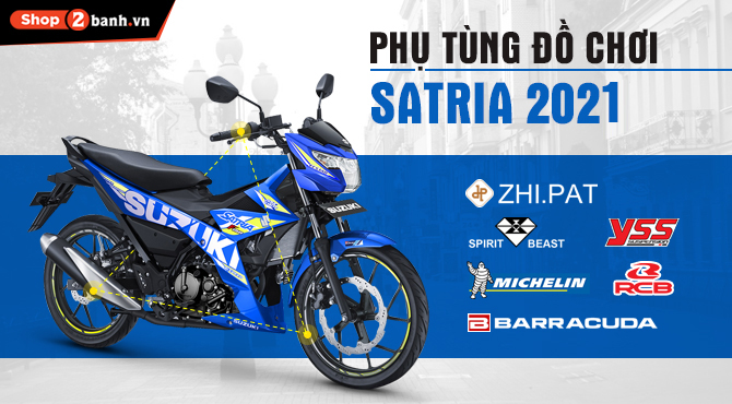 Giá xe Satria 2021 | Xe máy Suzuki Satria F150 mới nhất hôm nay